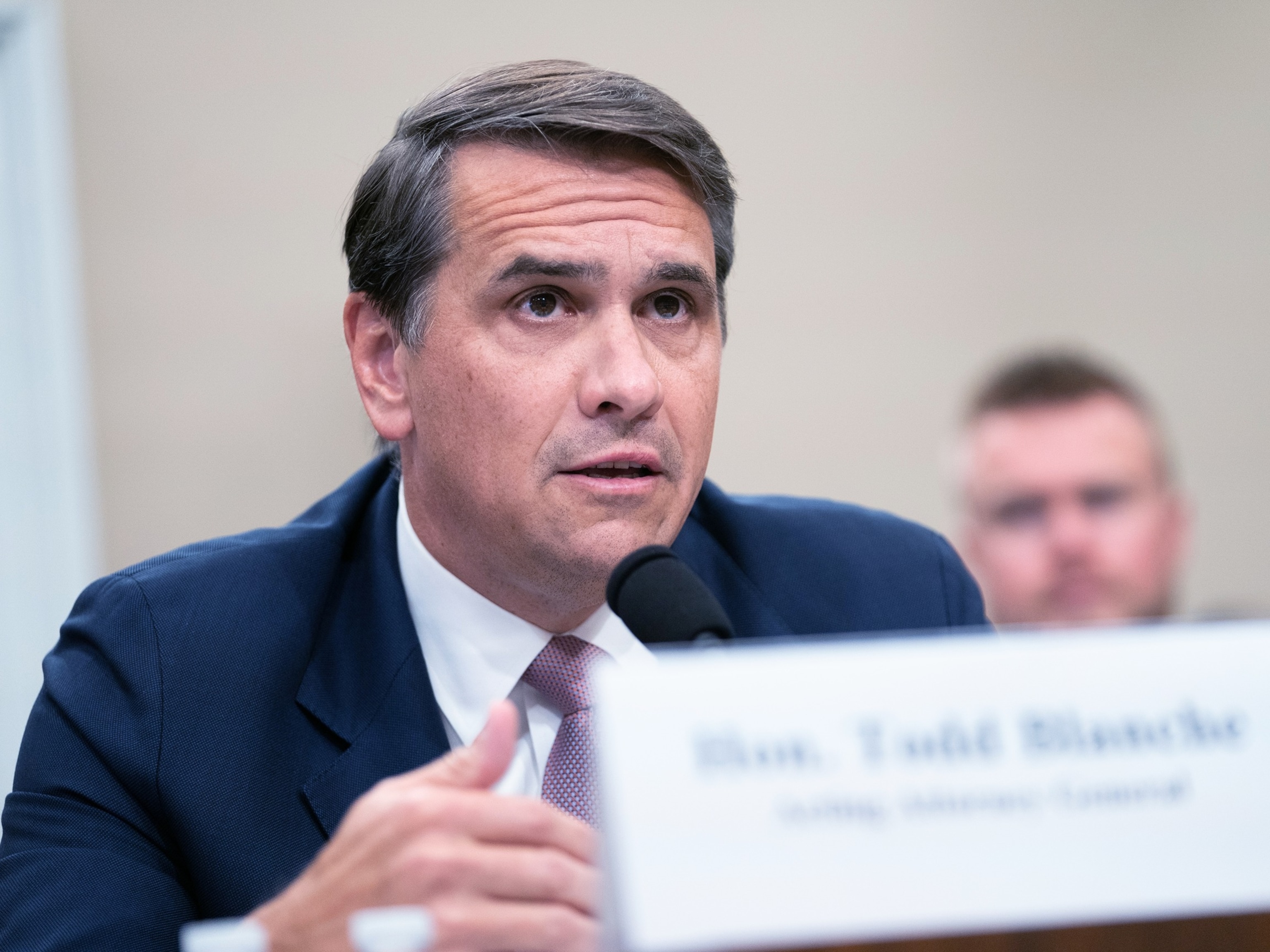 Trump says he will nominate Todd Blanche as attorney general