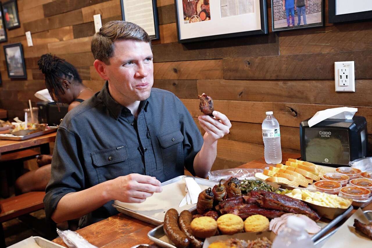 Talarico answers GOP vegan taunts with large platter of barbecue and a ...