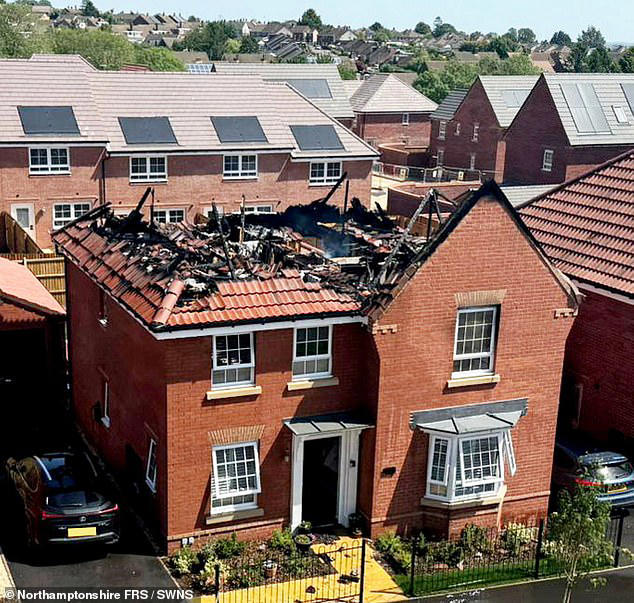 Danger signs that your solar panels could go up in flames like these did