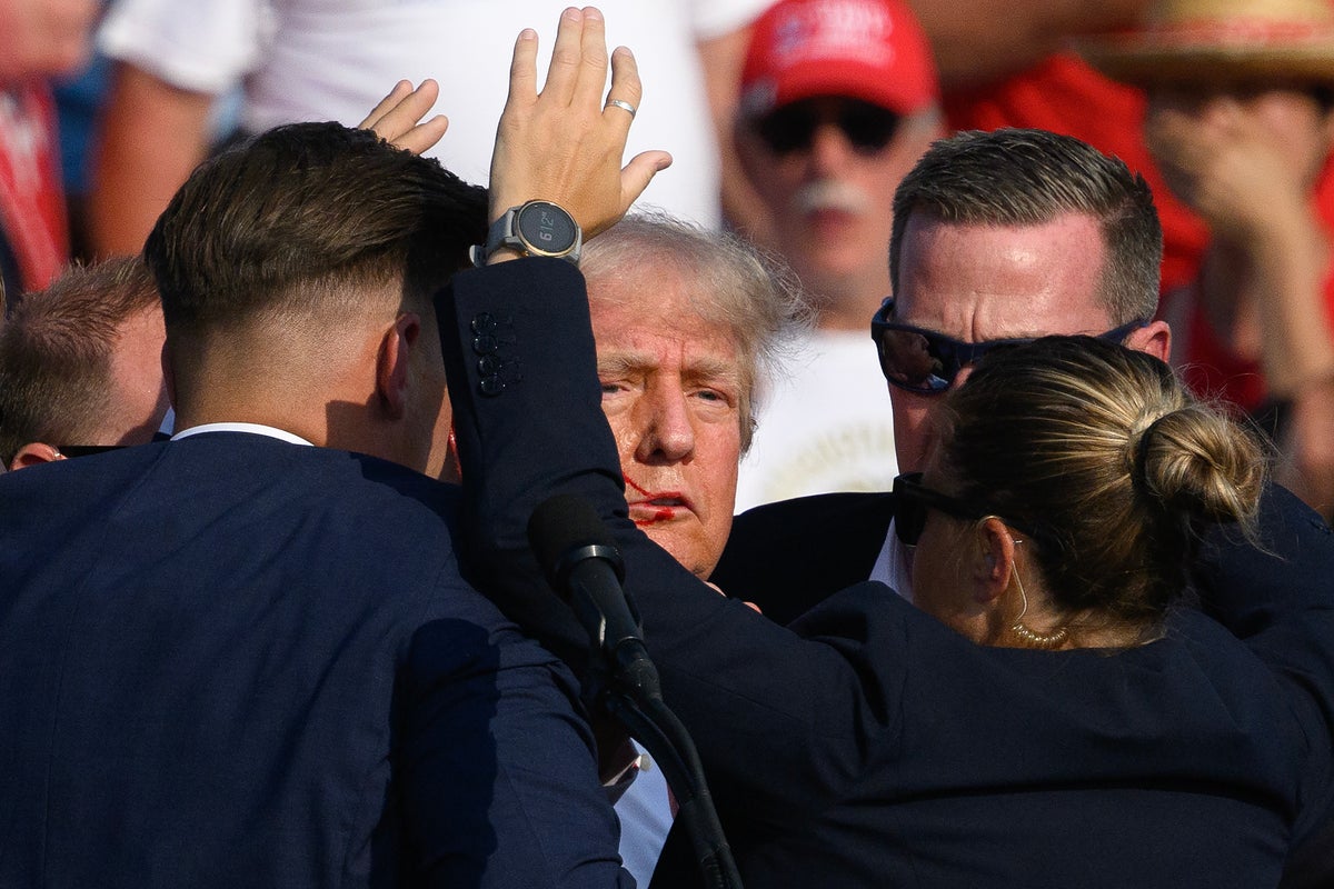 Two people shot during Trump’s Butler rally sue US for negligence