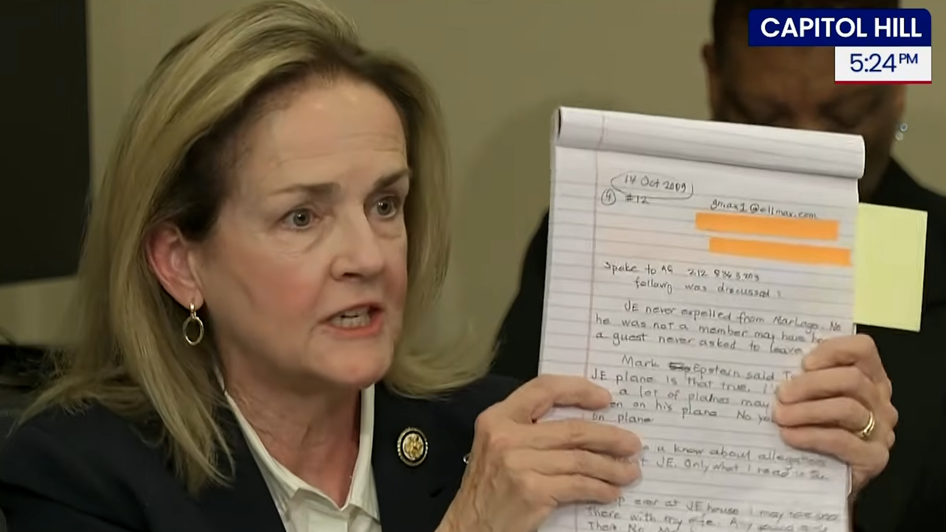Democrat claims Trump 'lied' about being on Jeffrey Epstein's plane