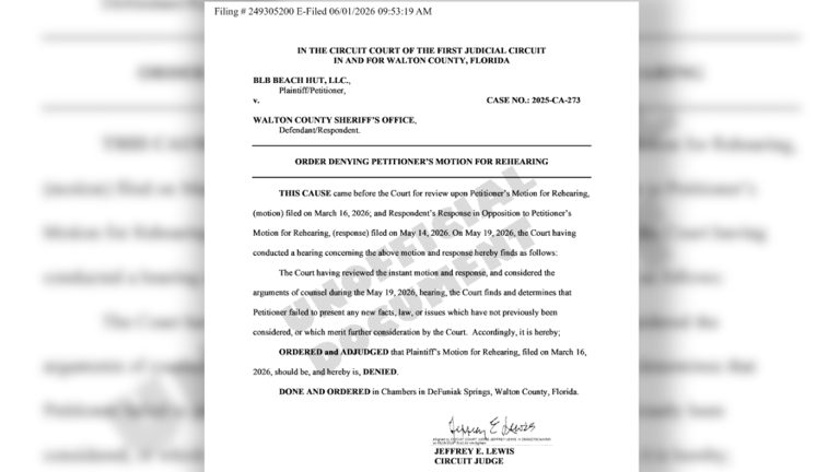 Judge denies Backstreet Boy’s request to reopen Walton County Sheriffs ...