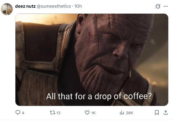 Avengers Doomsday's big surprise was a coffee shop. Marvel fans blame IGN.