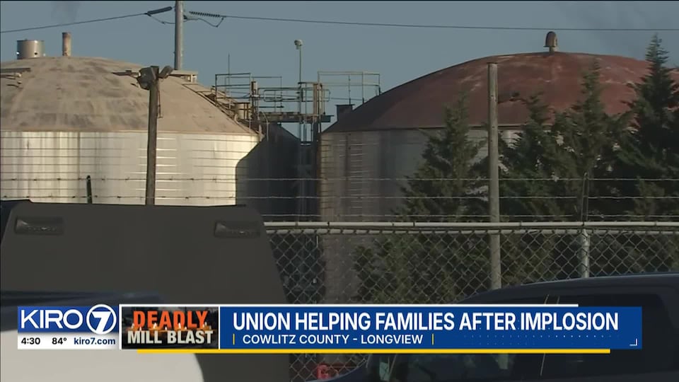 Video: Union helping families after implosion