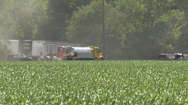 Multiple units respond to Sterling recycling plant fire