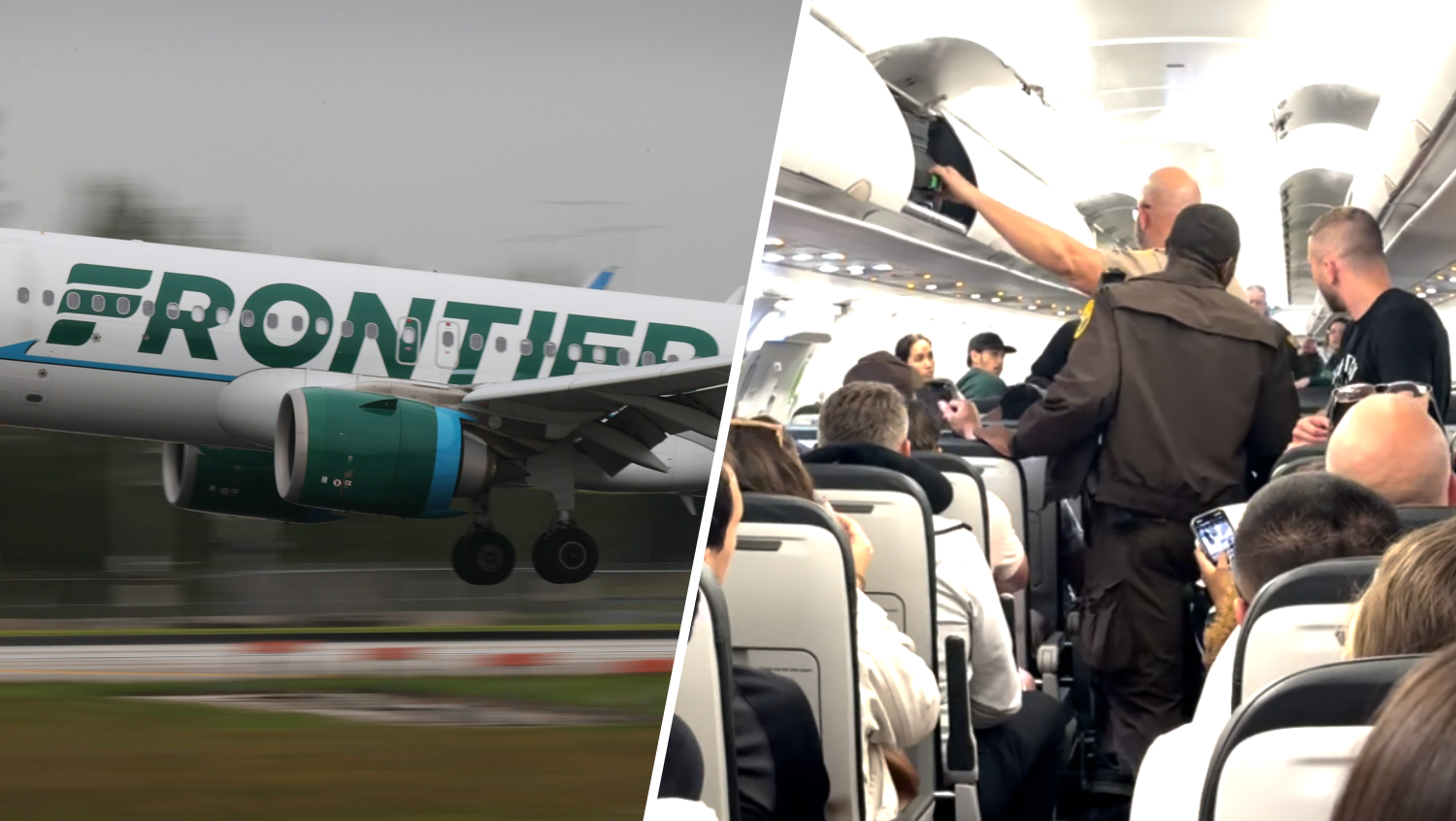 Frontier flight diverted to MIA after passenger chokes off-duty flight ...
