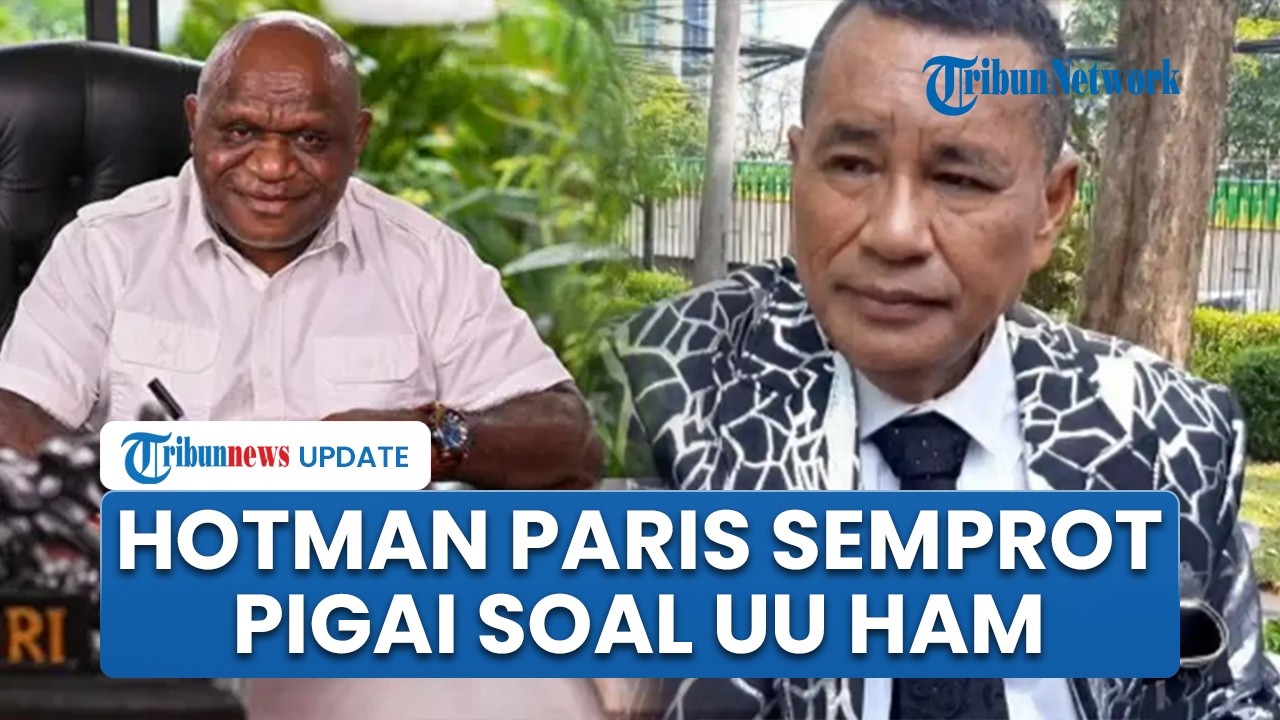 Hotman Paris semprot Pigai yang disebut buat UU HAM: Kau ngerti tidak ...