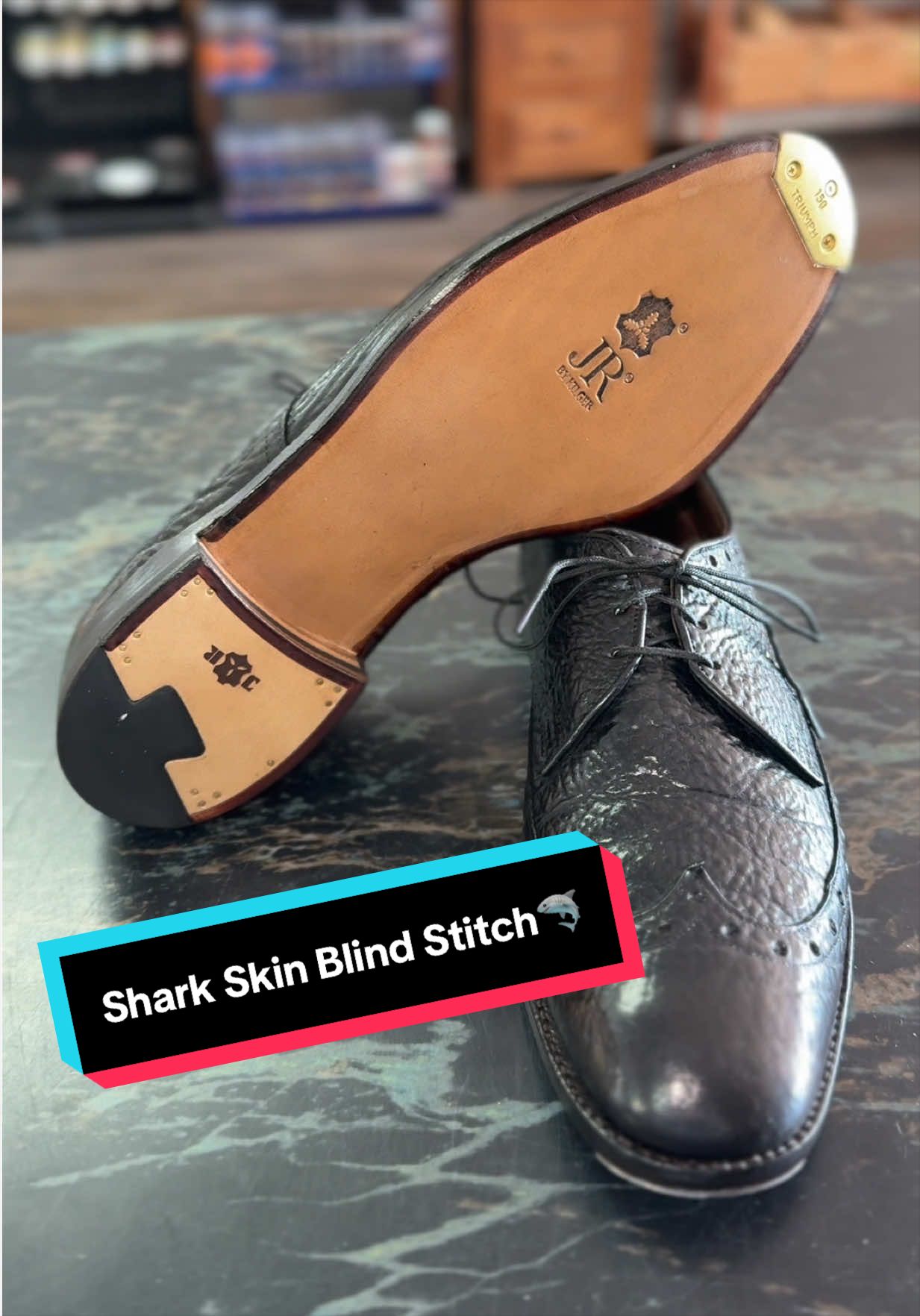 Mastering shark skin blind stitch: Expert shoe repair techniques revealed!