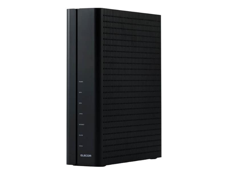 エレコム、WAN/LAN 10Gbps対応のWi-Fi 7トライバンドルーター「WRC-BE100XS-BH」発売