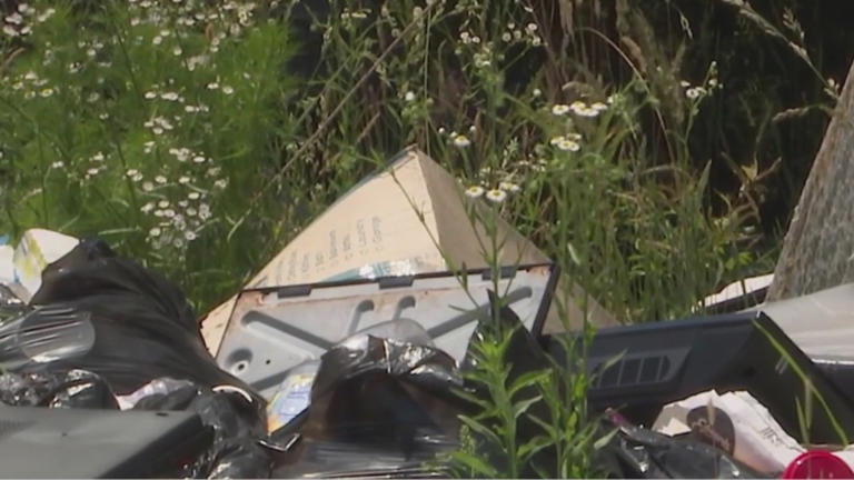 Alamance County community concerned about trash piling up at dump site