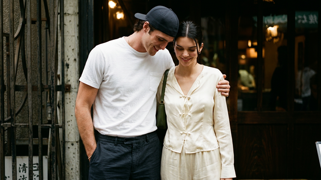 Kendall Jenner and Jacob Elordi savor a pizza outing at the popular ...