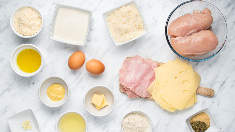 Keto chicken cordon bleu recipe