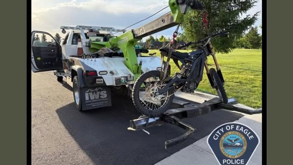 Eagle police pursue 12-year-old on e-bike after reckless driving stunt