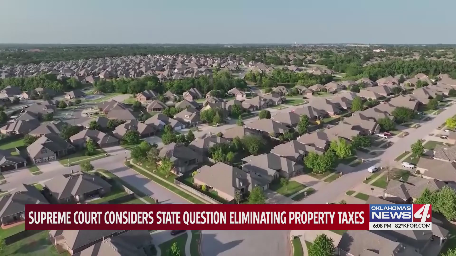Supreme Court considers state question eliminating property taxes