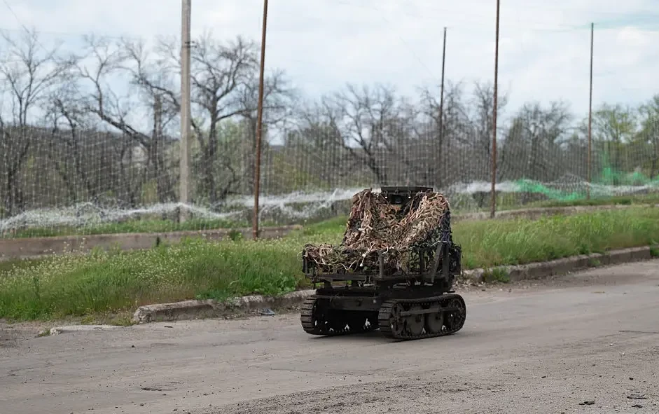 Russia tests zebra camouflage to counter AI-guided drones