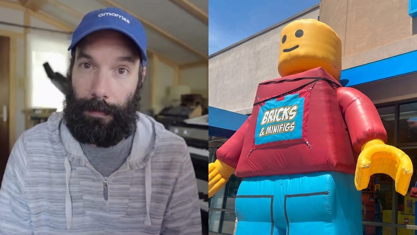 Patreon CEO just told Bricks and Minifigs to stuff it, literally