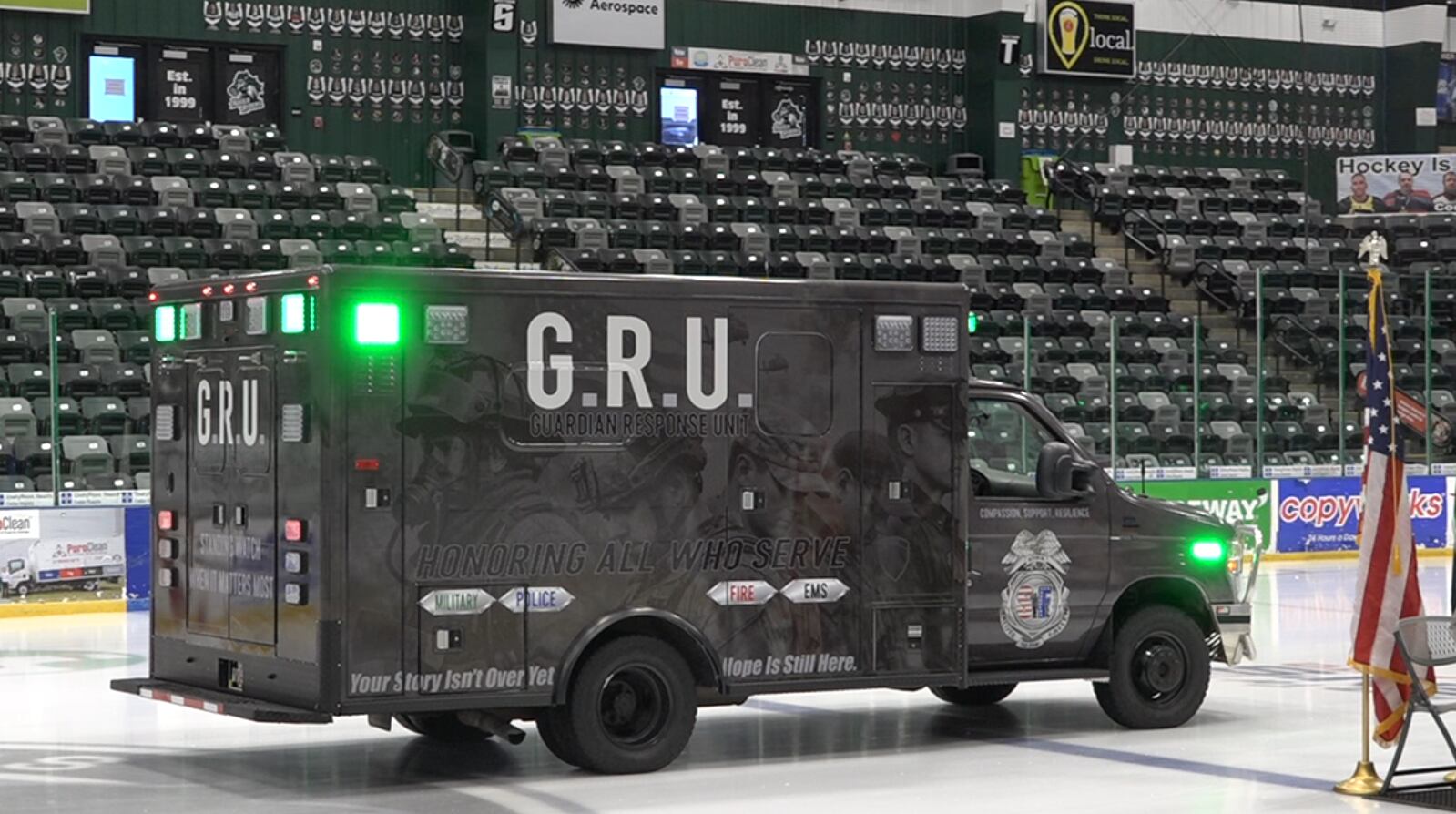 Mobile mental health unit unveiled for Iowa veterans, first responders