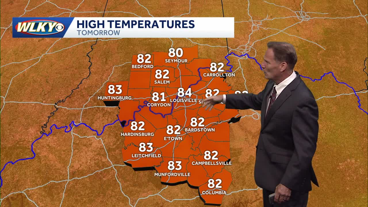 Dry, pleasant weather to continue