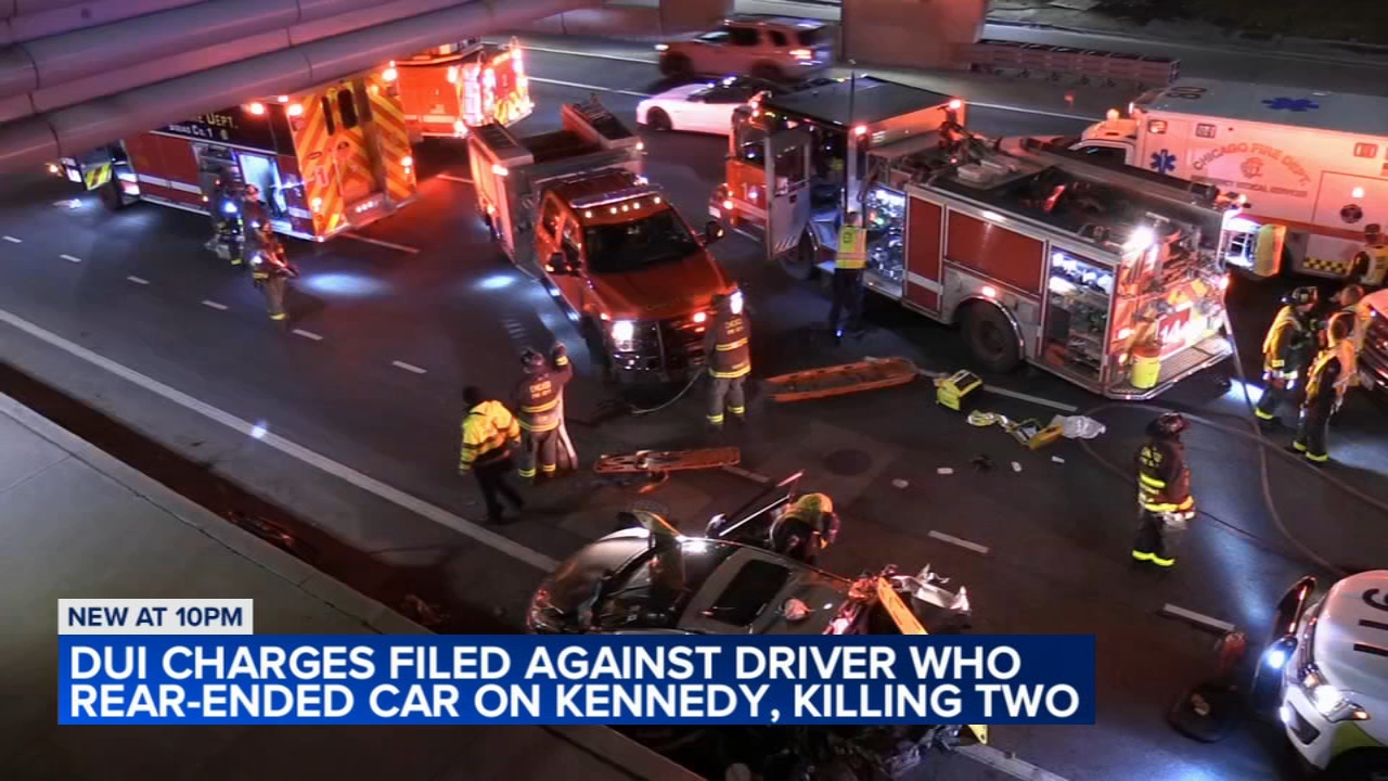 Driver charged with DUI in double fatal crash on Kennedy Expressway: ISP