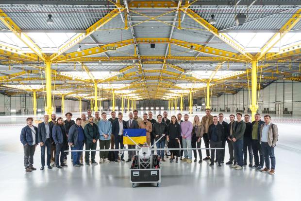 Ukrainian delegation visits Swindon as ties strengthen in drone ...