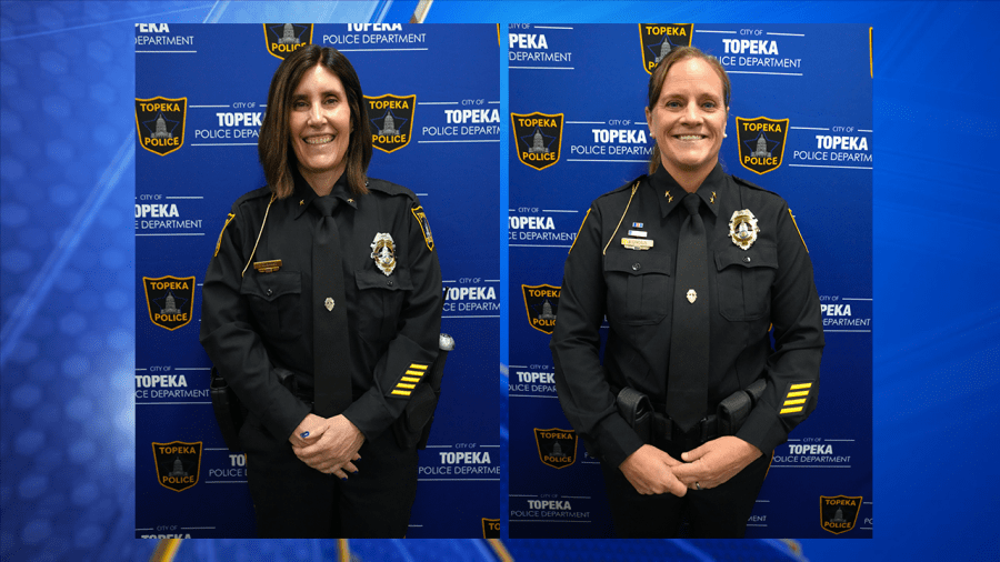 New faces added to leadership positions in the Topeka Police Department