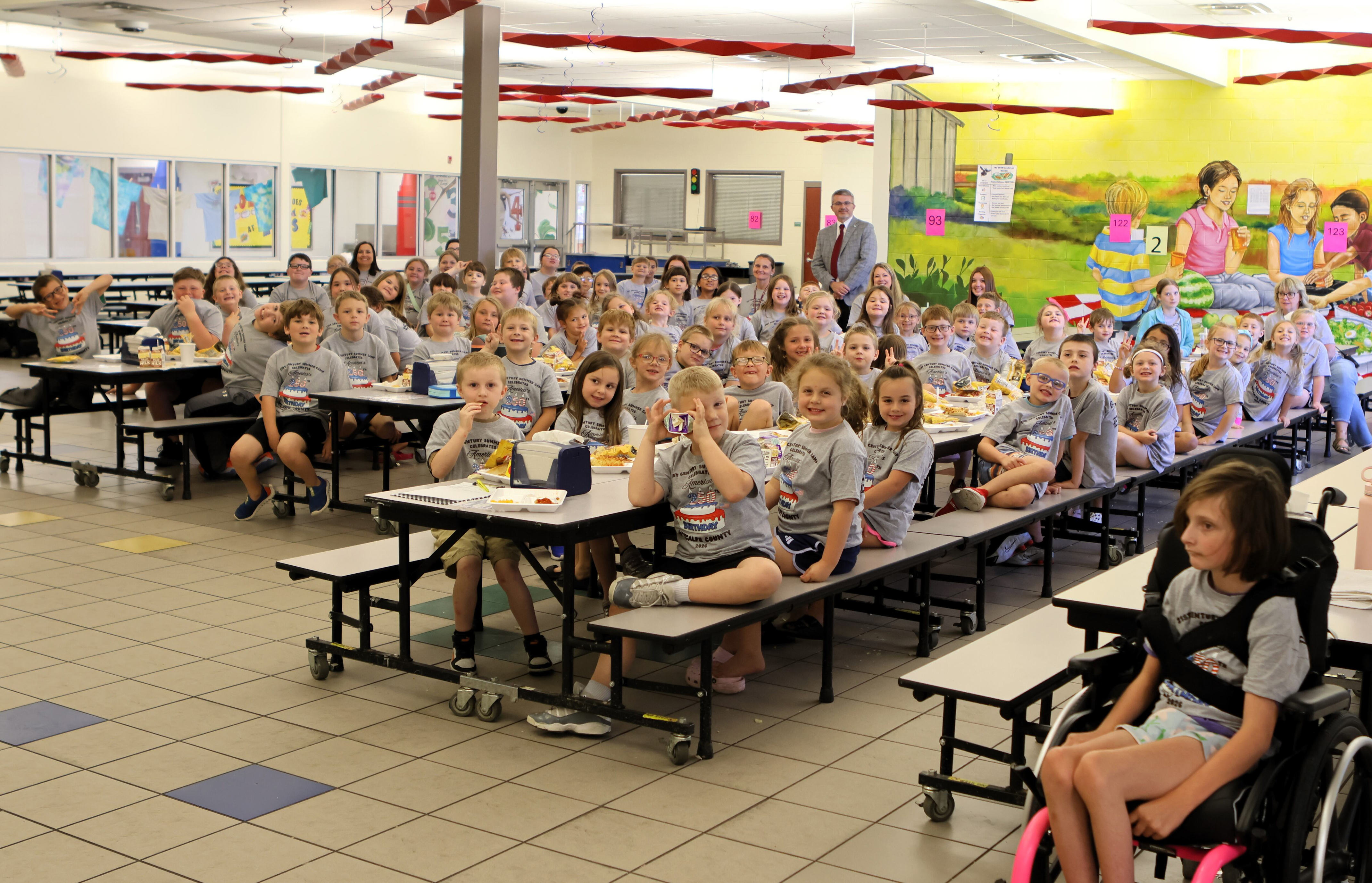 Education commissioner joins Metcalfe County students for lunch and ...