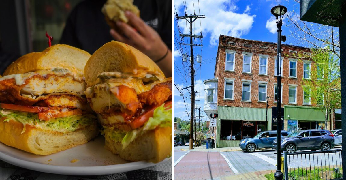The West Virginia fried chicken sandwich so huge you will eat a quarter ...