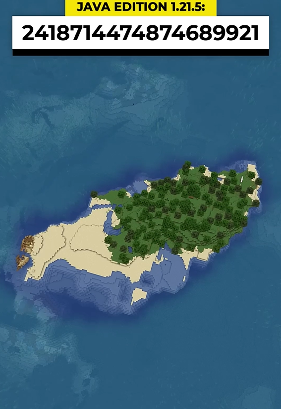 Isolated Minecraft shipwreck island seed: A survival challenge in the ocean