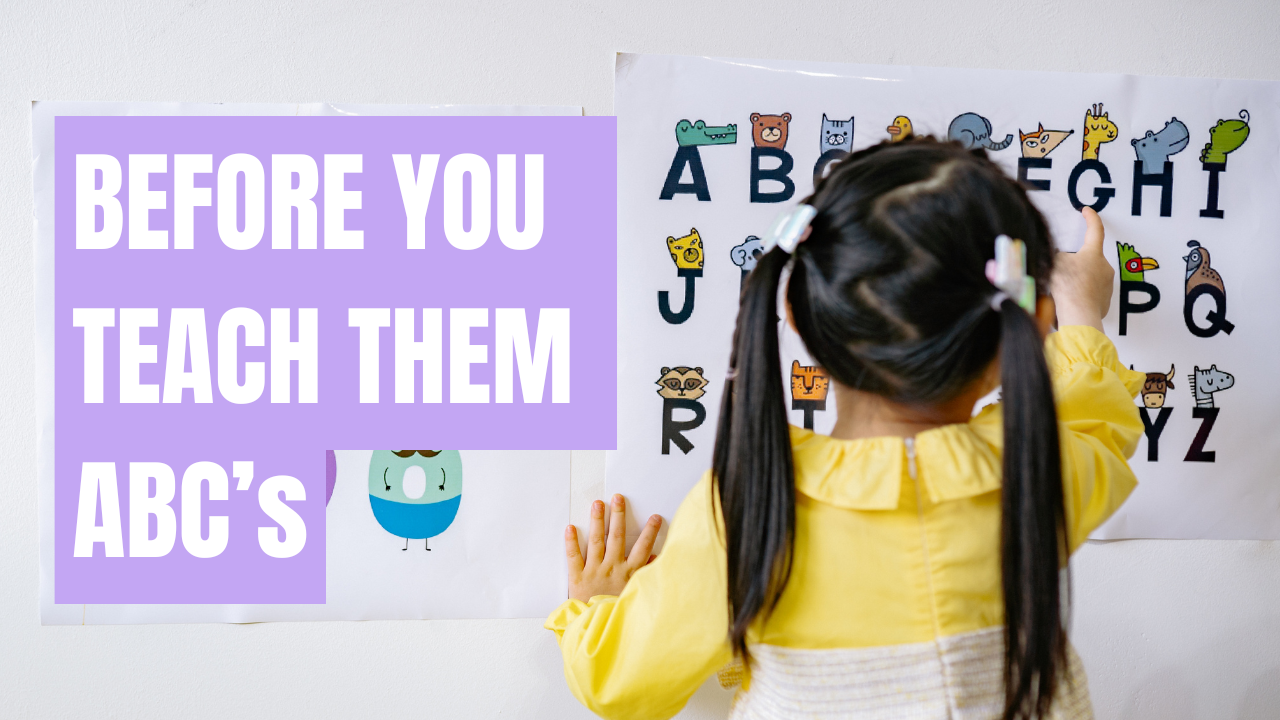 Before teaching ABCs, make sure your child has these 4 essential skills ...