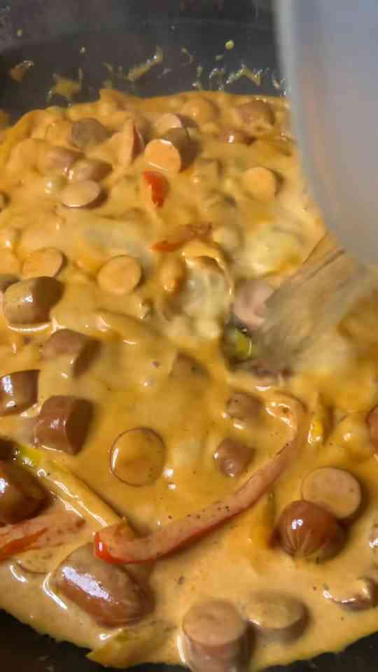 Hot Dog Pasta Rezept schnell und lecker zubereitet