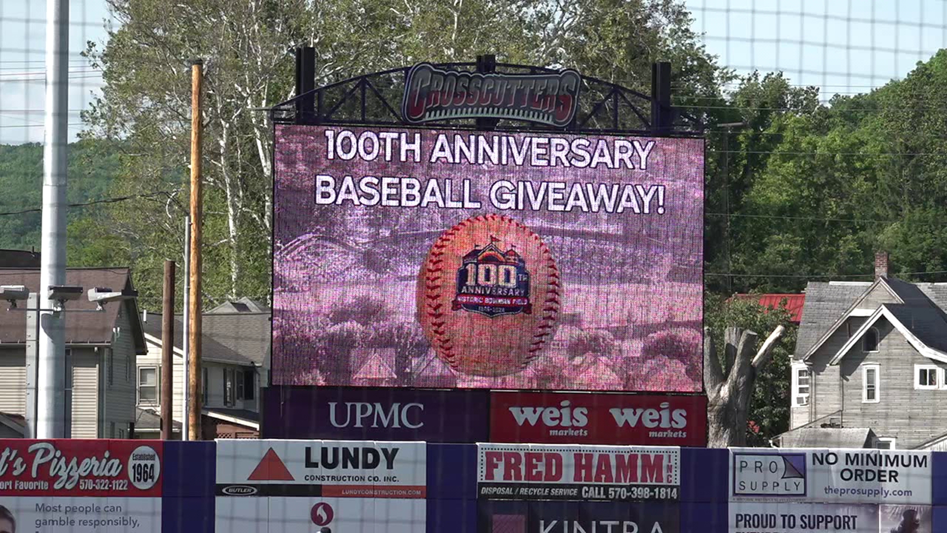 Bowman Field in Williamsport turns 100 years old