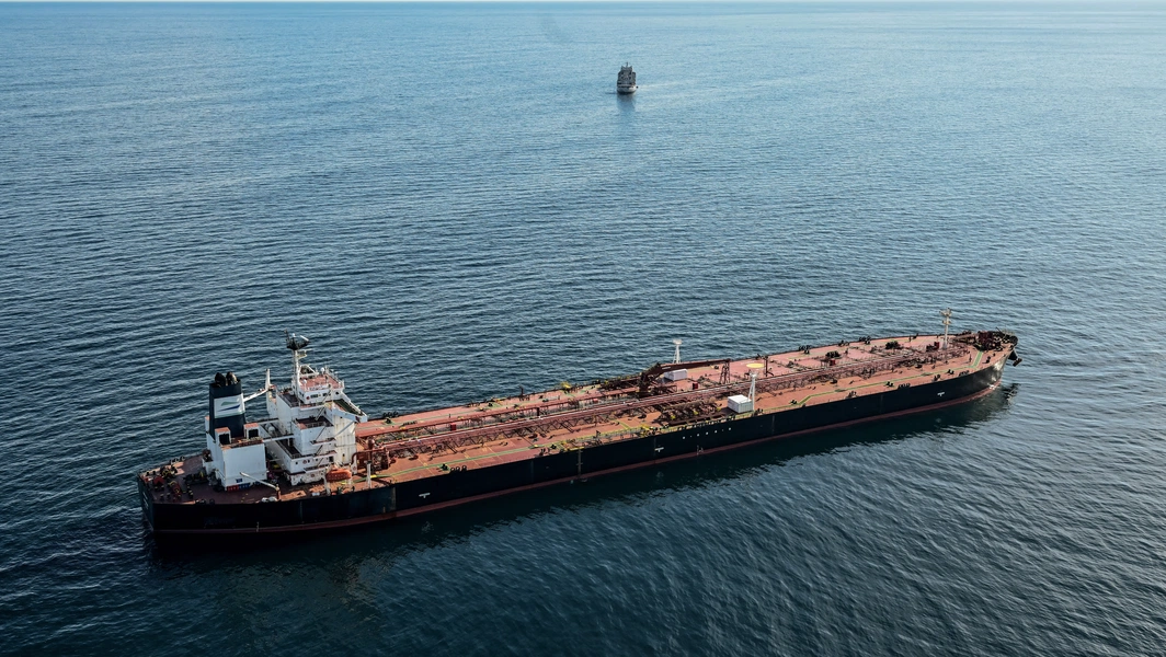 French navy escorts seized Russian-linked tanker to bay