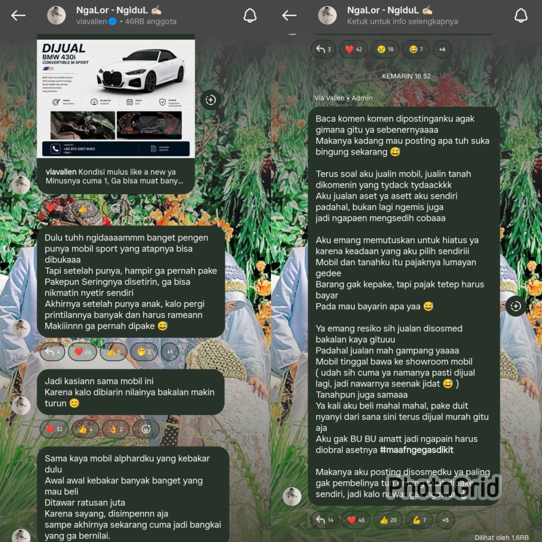 Dituding lagi BU karena jual mobil mewah, Via Vallen beri jawaban ...