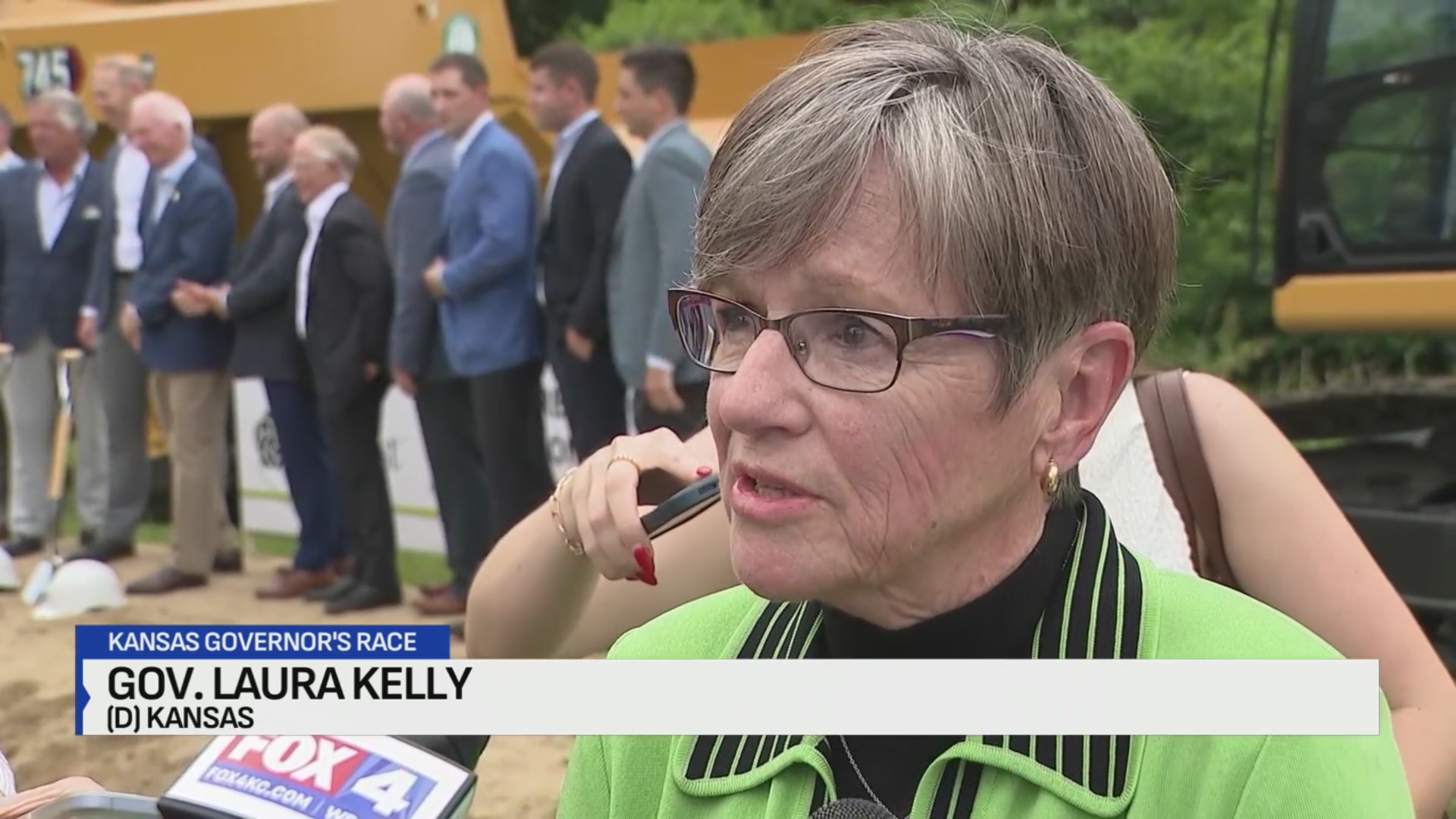Gov. Kelly found out Thursday about Skoog's interest