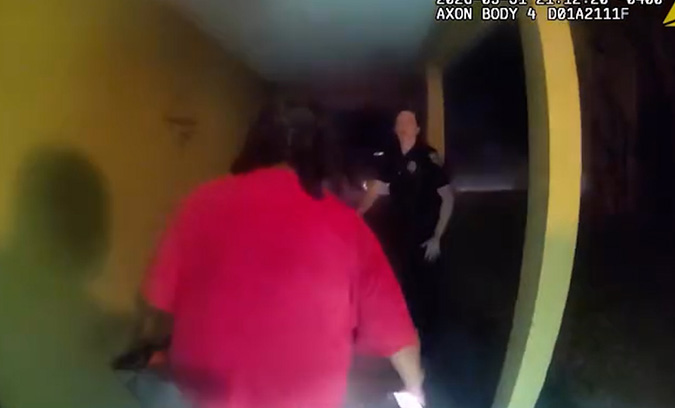 Watch: Florida woman arrested after setting house on fire with mother ...