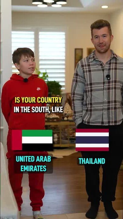 Can you guess each other's country?