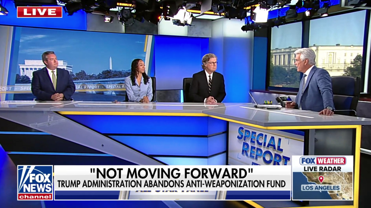 Trump administration shuts down anti-weaponization fund