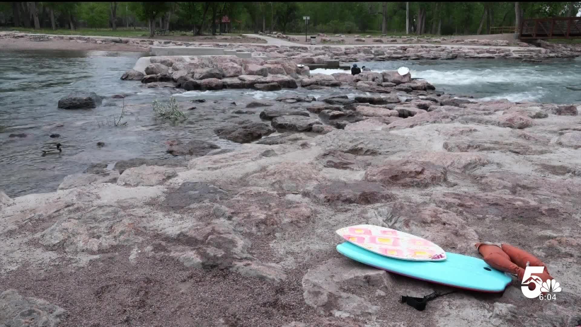 Arkansas River running well below average, but Puebloans make the most
