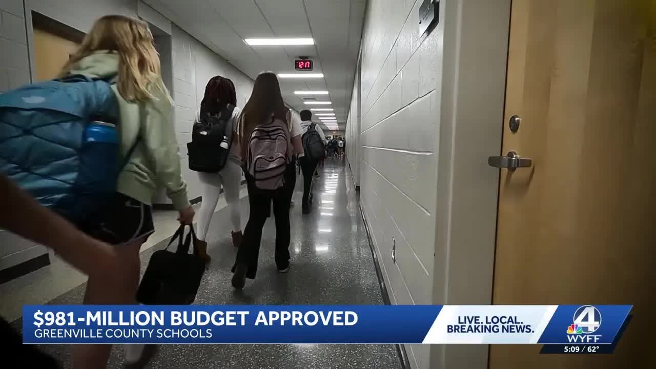 Greenville County Schools approve pay increase for all staff in 2027 budget