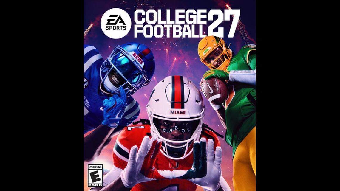 UM receiver Toney front and center on EA Sports video game cover