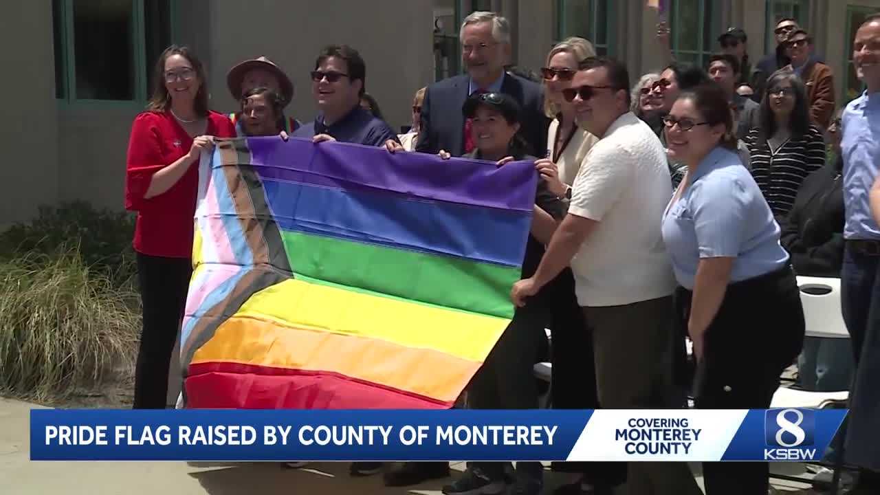 Monterey County raises pride flag in Salinas for Pride Month