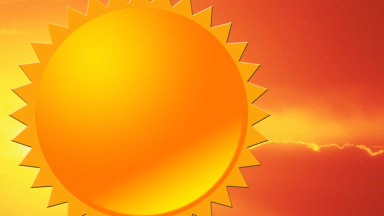 Plenty of sunshine, less humid to start the weekend