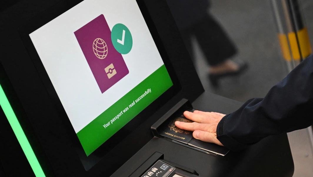 Europe's new biometric border checks spark long airport queues