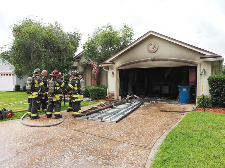 St. Johns County Fire Rescue extinguishes garage fire in World Golf Village