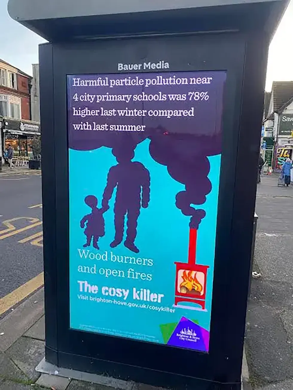 'Virtue-signalling' council ad banned for 'misleading' claim that wood ...