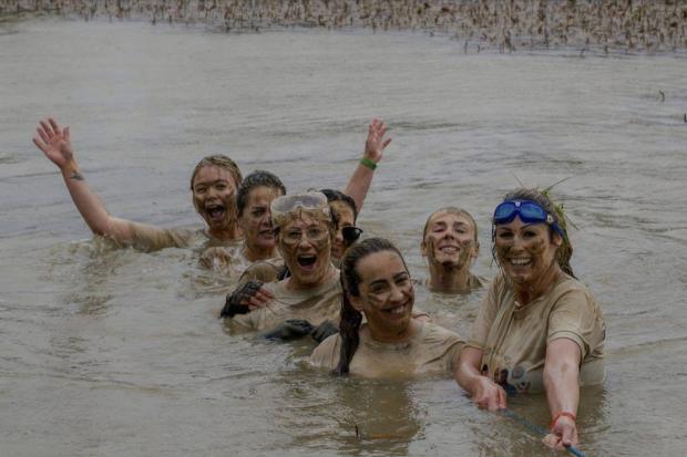 Care home takes part in mud run to raise funds for Alzheimer’s Society