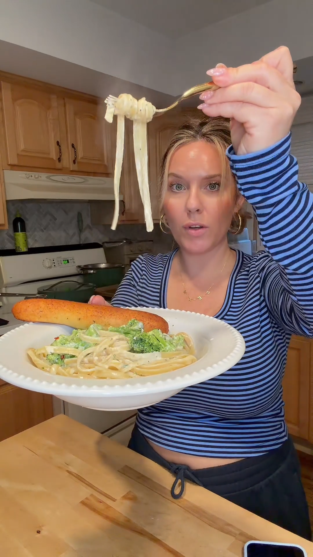 Broccoli Fettucine Alfredo