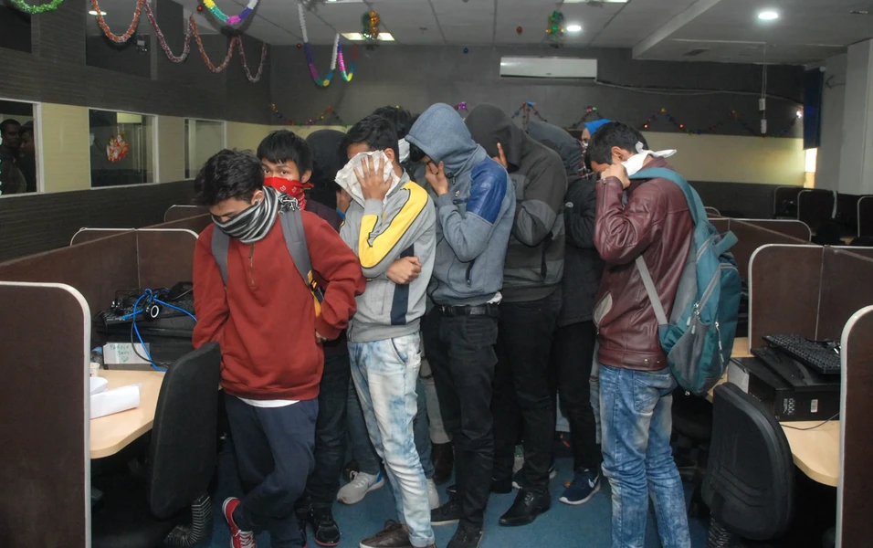 Panchkula fake call centre busted, 21 held in US fraud case
