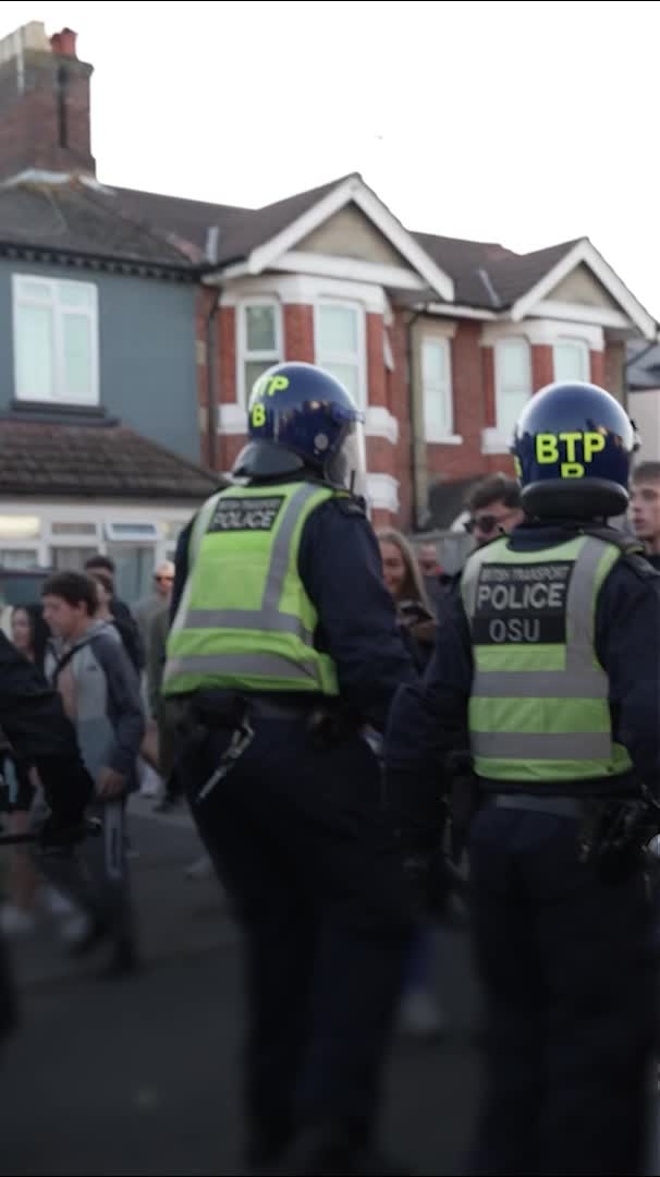 Protesters clash with police in Southampton over Henry Nowak murder