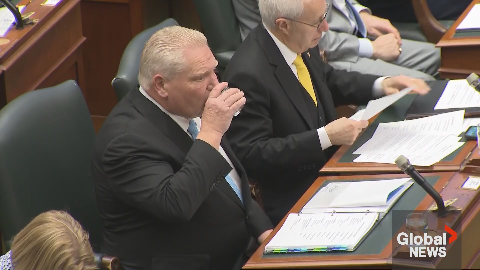 Ford removes caucus chair after pension, private jet row